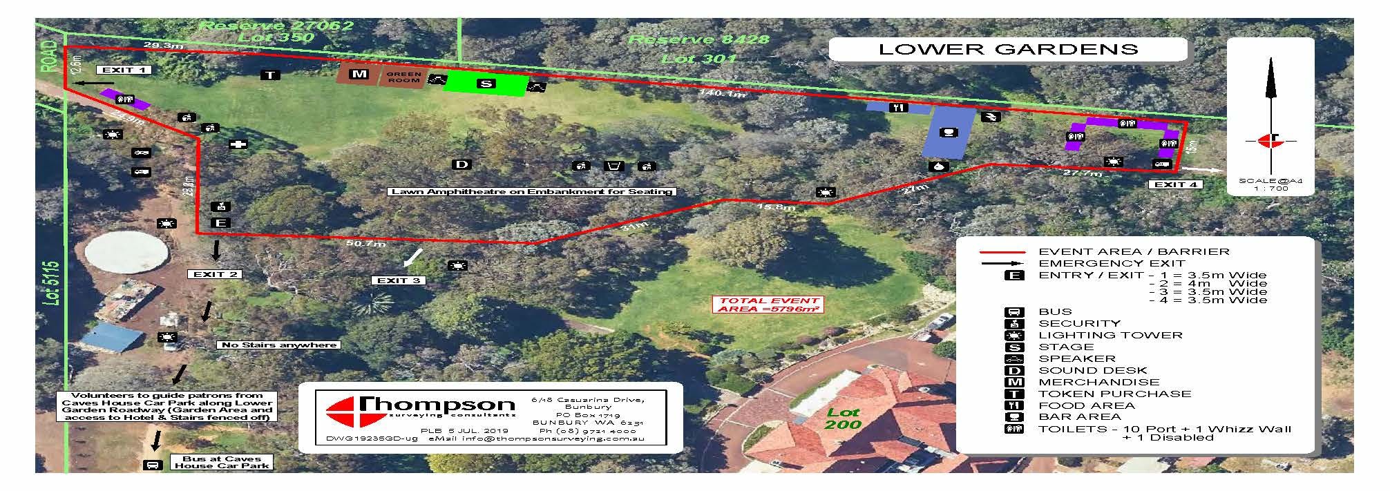 Event Area Maps | Caves House Concert and Event Noise Application ...