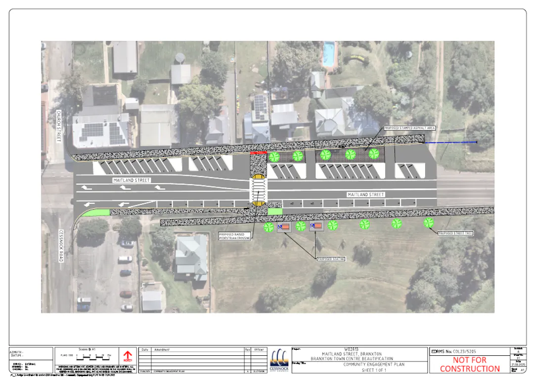 Branxton Town Centre Project - Church Street/Paterson Lane to Anvil ...