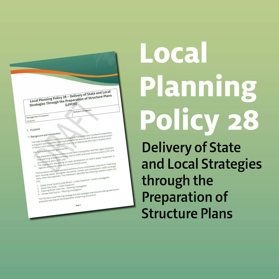 Local Planning Policy 28 (LPP28) | Engage Kalamunda