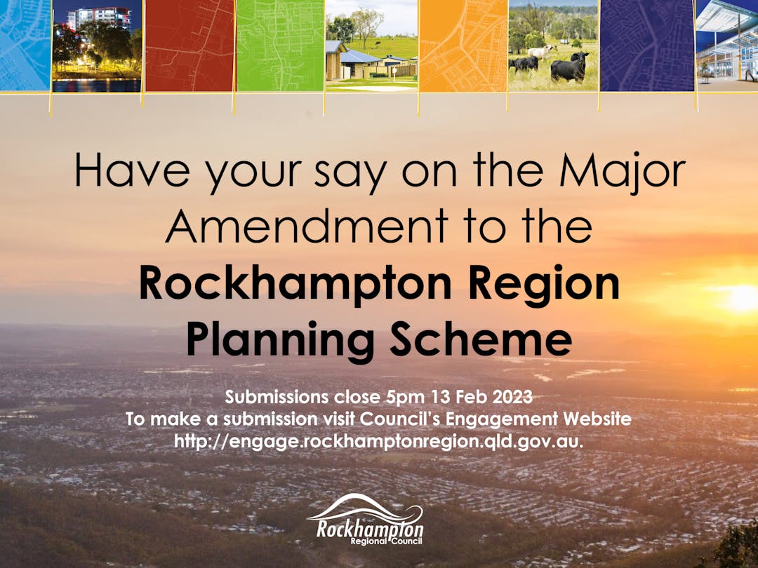 Planning Scheme Amendment - Version 3 | Engage Rockhampton Region