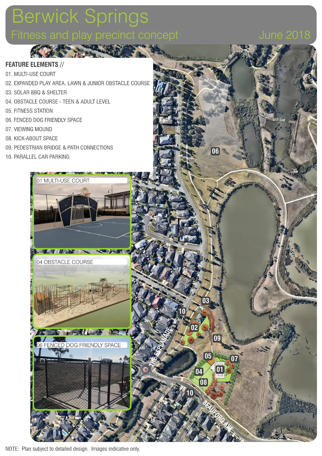 Berwick Springs Wetland Reserve Concept Plan | Casey Conversations