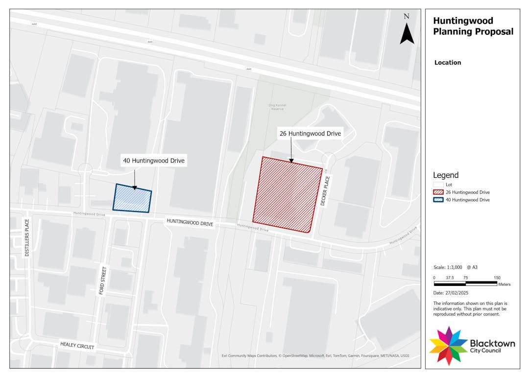 Planning Proposal for 26 and 40 Huntingwood Drive, Huntingwood | Have ...