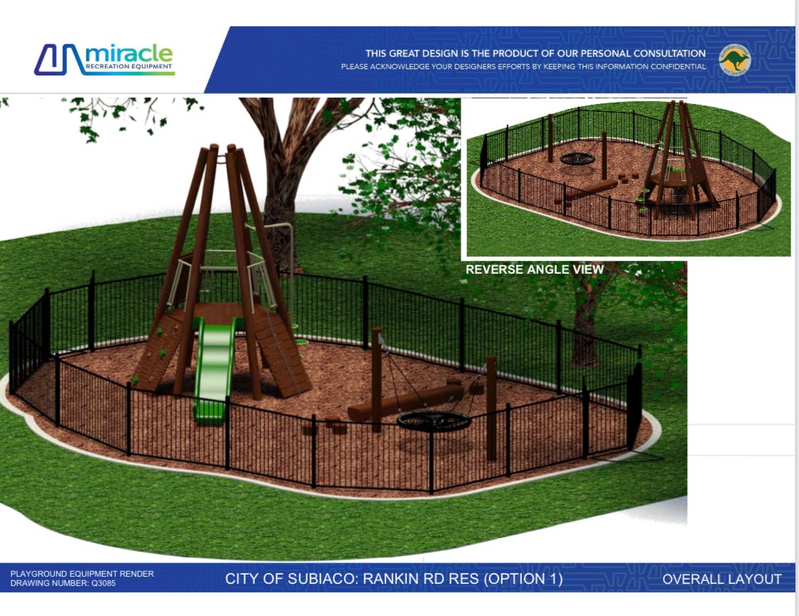 Playground options - open for voting from Monday 31 October | Rankin ...