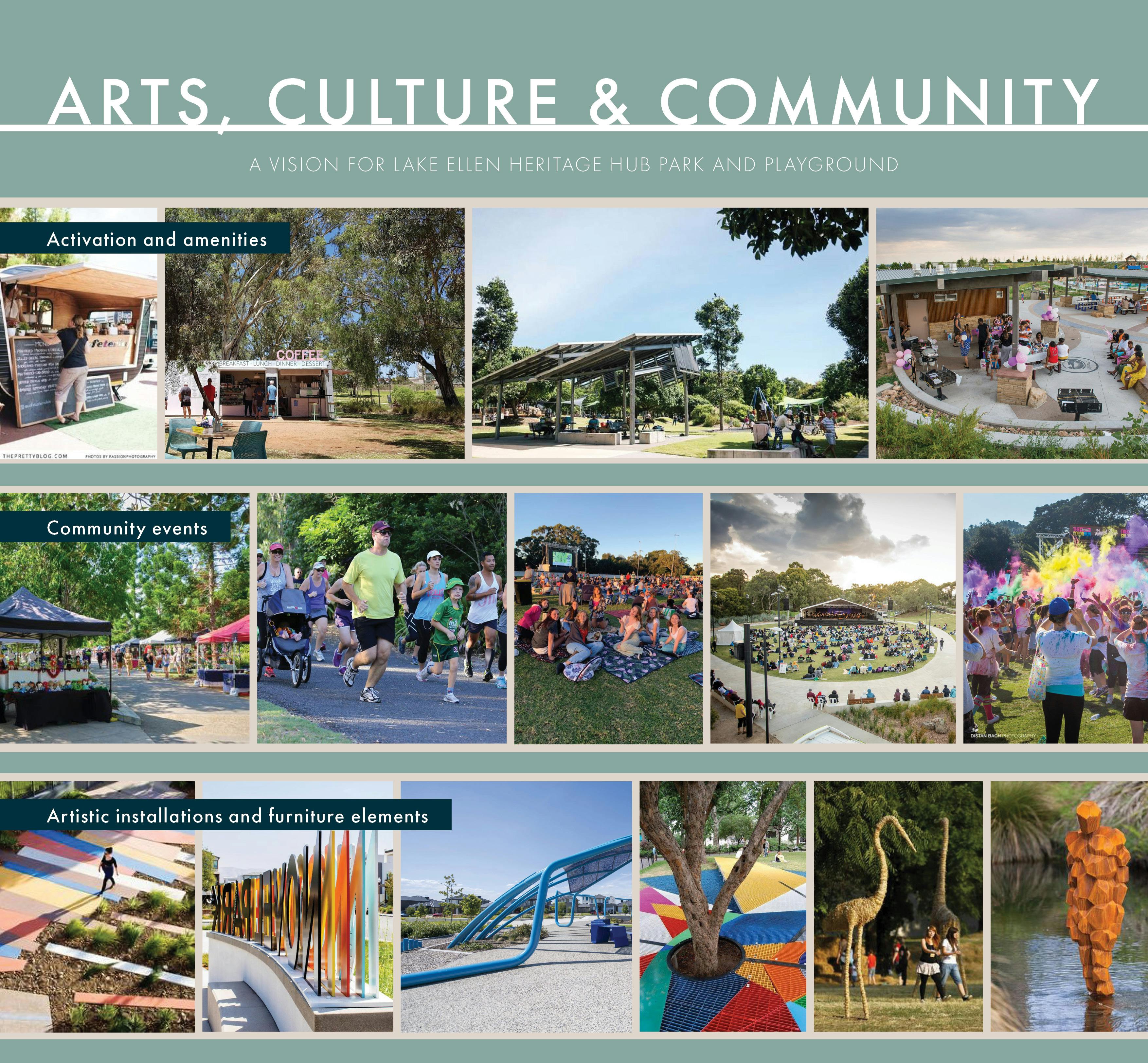 Photo Gallery | Lake Ellen Heritage Hub Park and Playground Concept ...