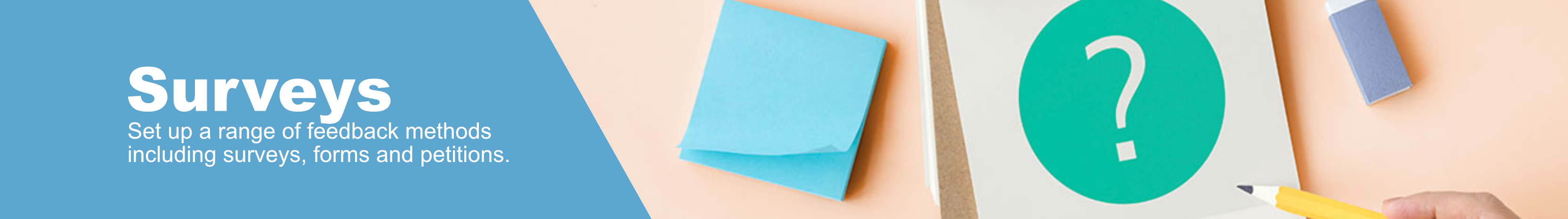 Discover the key features of the EngagementHQ Surveys Tool. | Live Demo